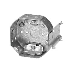 ABB IBERVILLE BOX METAL OCTAGONAL 4X 1-1/2"D FOR NMD CABLE & BRACKET | EWEL