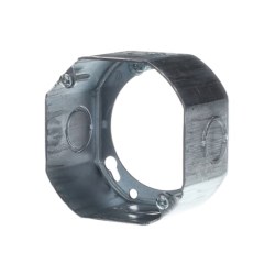 ABB IBERVILLE BOX METAL OCTAGONAL 4X 2-1/8"D EXTENSION & 1/2-3/4" KO | EWEL