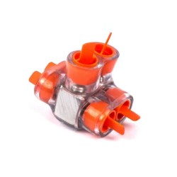 ABB BLACKBURN MULTI TAP INSULATED 2 SIDED 2 POLE 4AWG TO 14AWG | EWEL