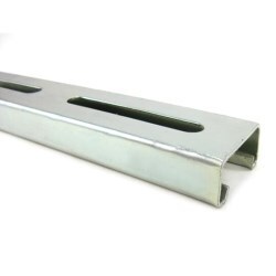ABB SUPERSTRUT CHANNEL SLOTTED PRE-GALVANIZED 10' 1X 1-5/8" | EWEL