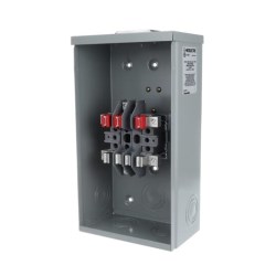 ABB MICROLECTRIC METER SOCKET OVERHEAD/UNDGR POLYPHASE 7-JAW 100A 3R | EWEL