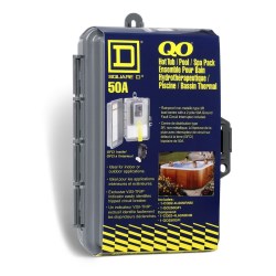 Schneider Electric PANEL HOT TUB/POOL/SPA 1-50A-2P BKR GFCI 3W 120/240V ...