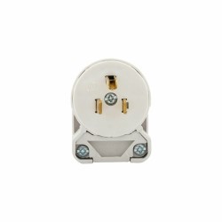 COMM GRADE ANGLE PLUG,WHITE