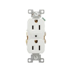 Eaton Cooper Wiring Devices RECEPTACLE DUPLEX 15A 2P 3W 125V NARROW ...