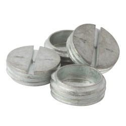 ABB IBERVILLE METAL CLOSURE PLUG 1/2" THREADED | EWEL