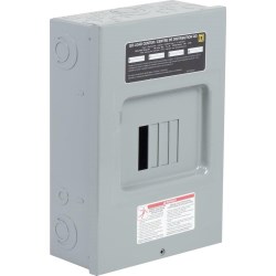 Schneider Electric LOAD CENTER 4/8C 100A 1PH 3W 120/240V MAIN LUGS NEMA ...