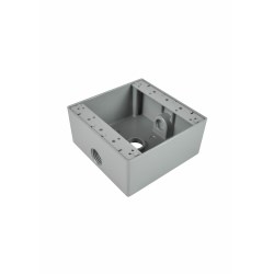 RAB Design WEATHERPROOF ALUMINUM BOX 3G 4-3/4X4-3/4X2" | EWEL
